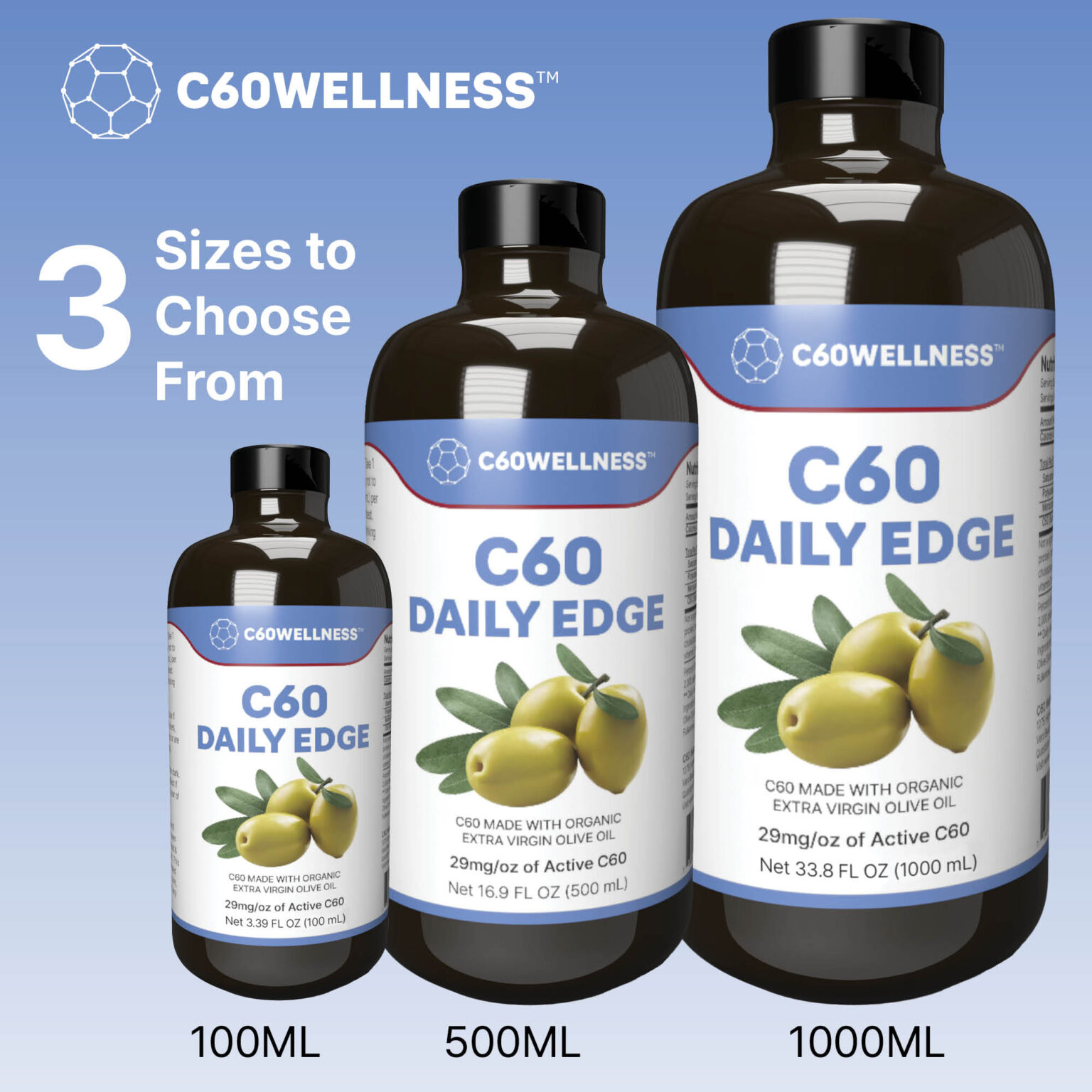 C60 Daily EVOO – C60 Wellness